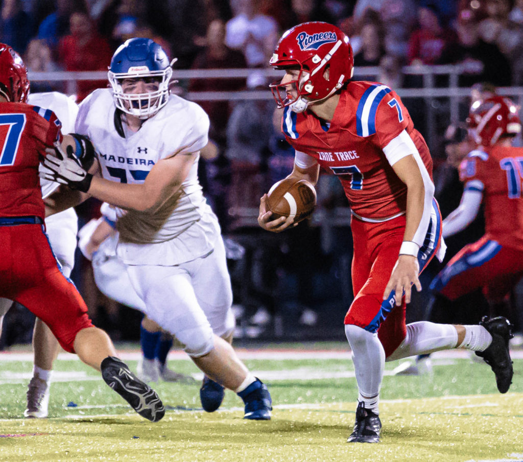 Zane Trace reaches season's end with hard-fought loss to Madeira